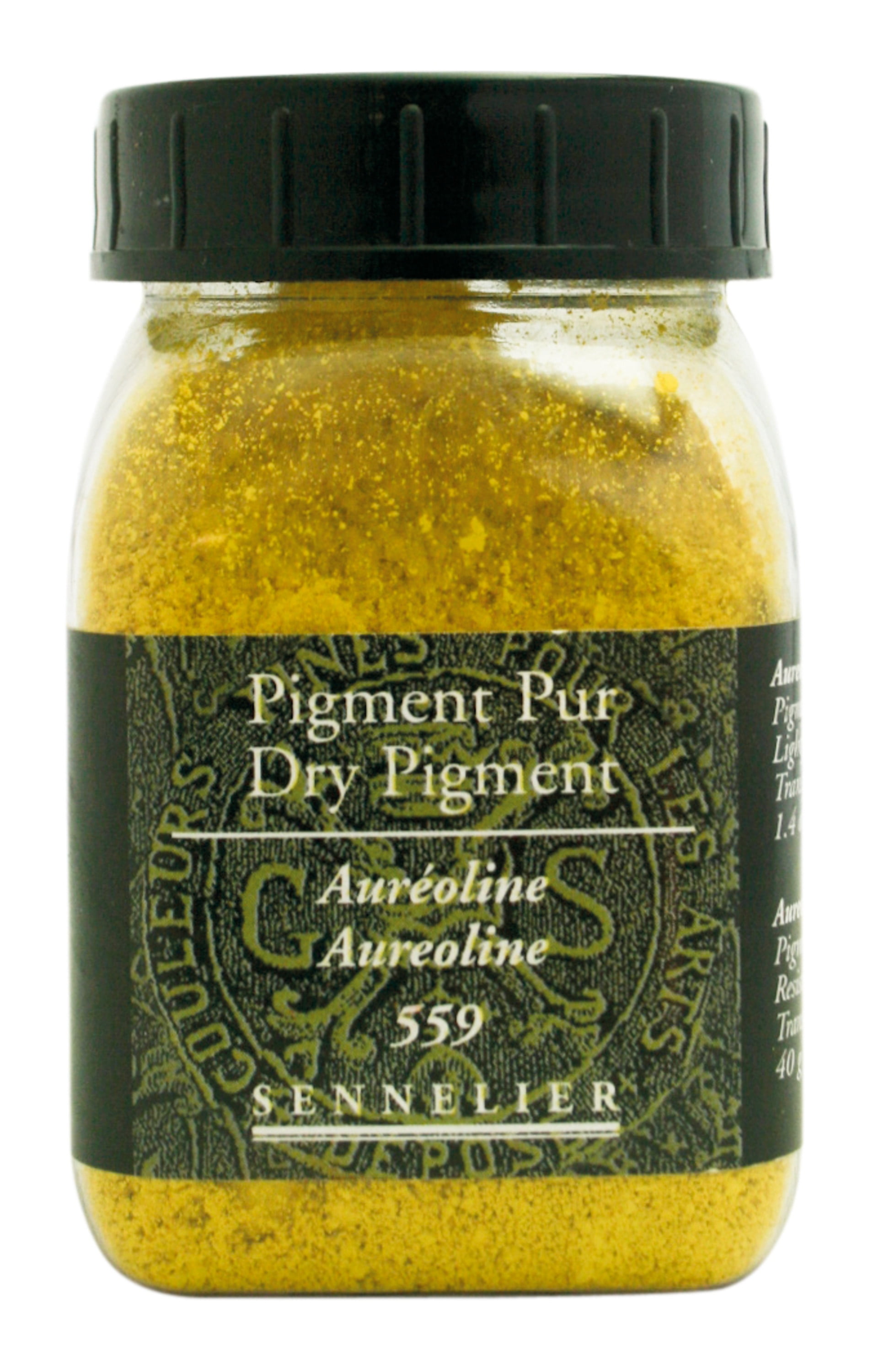 Sennelier Dry Pigment, 40g Jar, Aureoline - Walmart.com