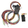 12V Street Rod Wiring Kit 14-Circuit Universal Wire Harness Kit - 12V ...