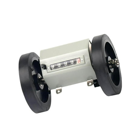 Length Counter Meter/Yard Counter Rolling Wheel Drive Ratio1:3 Digital ...