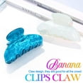 Claw Clips Hair Clips Cute Hair Claw Barrettes Medium Nonslip Hair Claw ...