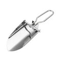 EDHITNR Stainless Steel Folding Shovel, Rustproof Garden Shovel Ice ...