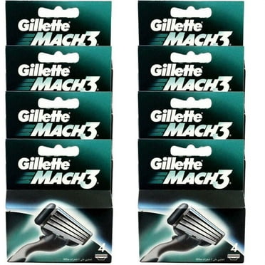Gillette Mach3 Razor Blade Refills for Men, 15 Count - Walmart.com