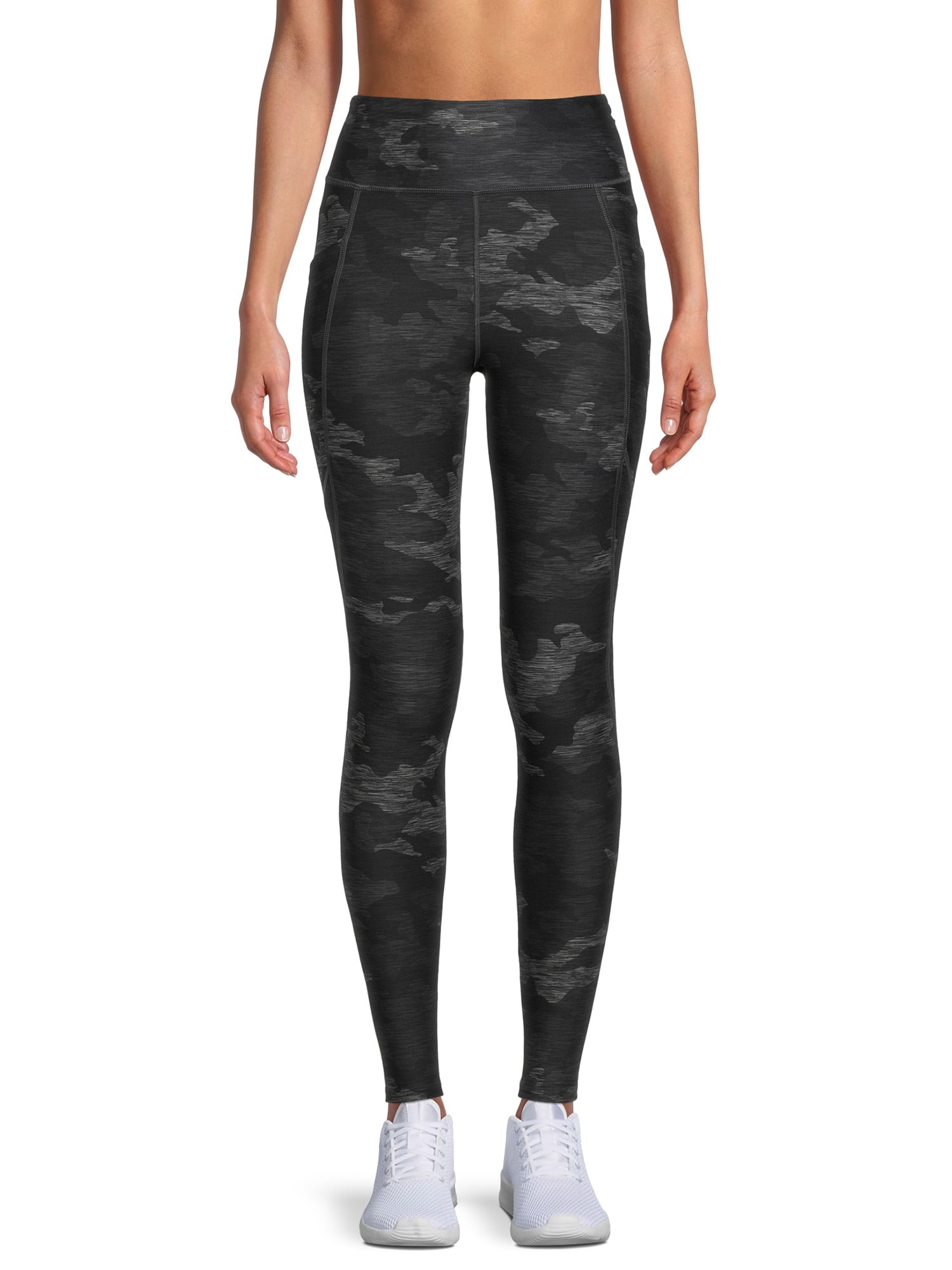 Athletic Works Women’s Full Length High Rise Performance Leggings ...