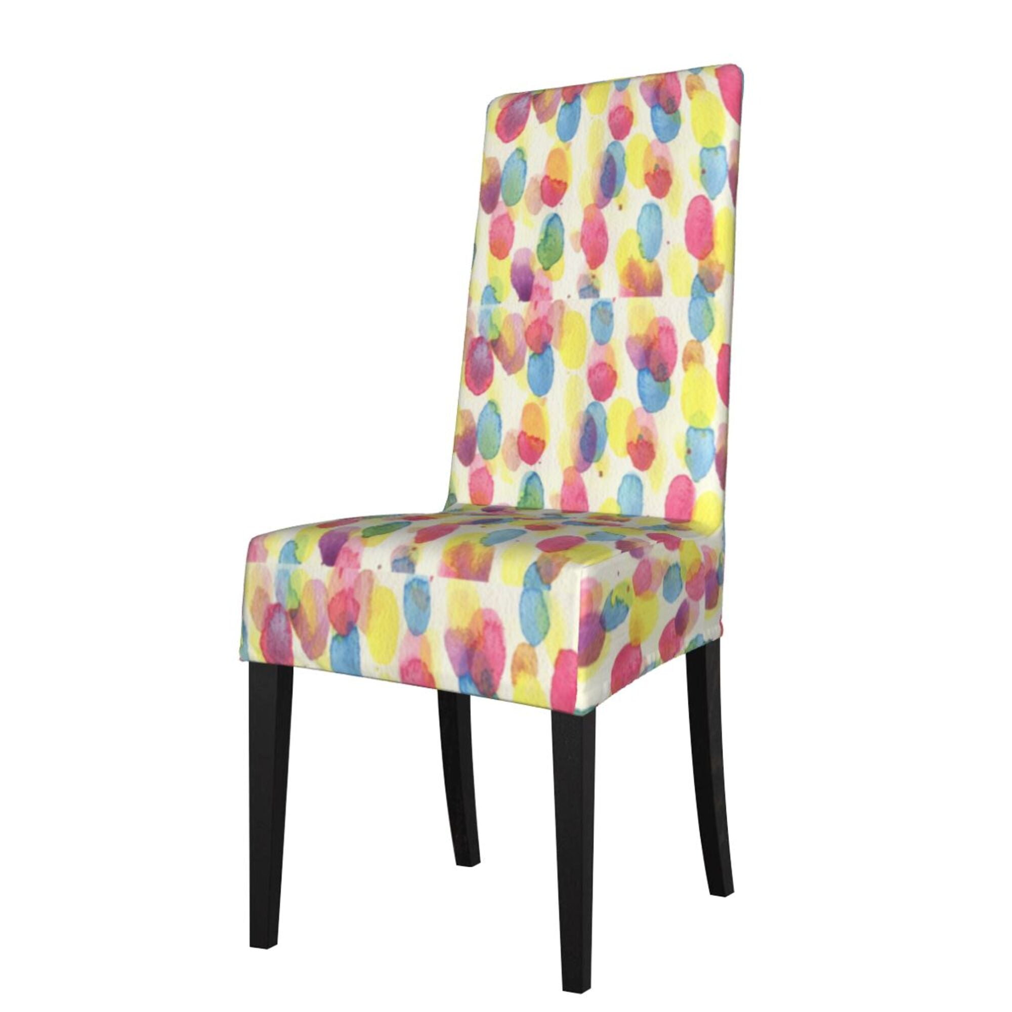 ZICANCN Geometric Watercolor Textures In Circles Chair Protectors Seat ...