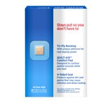Band-Aid Brand Tru-Stay Clear Spots Square Bandages, One Size, 50 ct ...