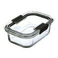 Rubbermaid Brilliance Glass Set of 4 Food Storage Containers with ...
