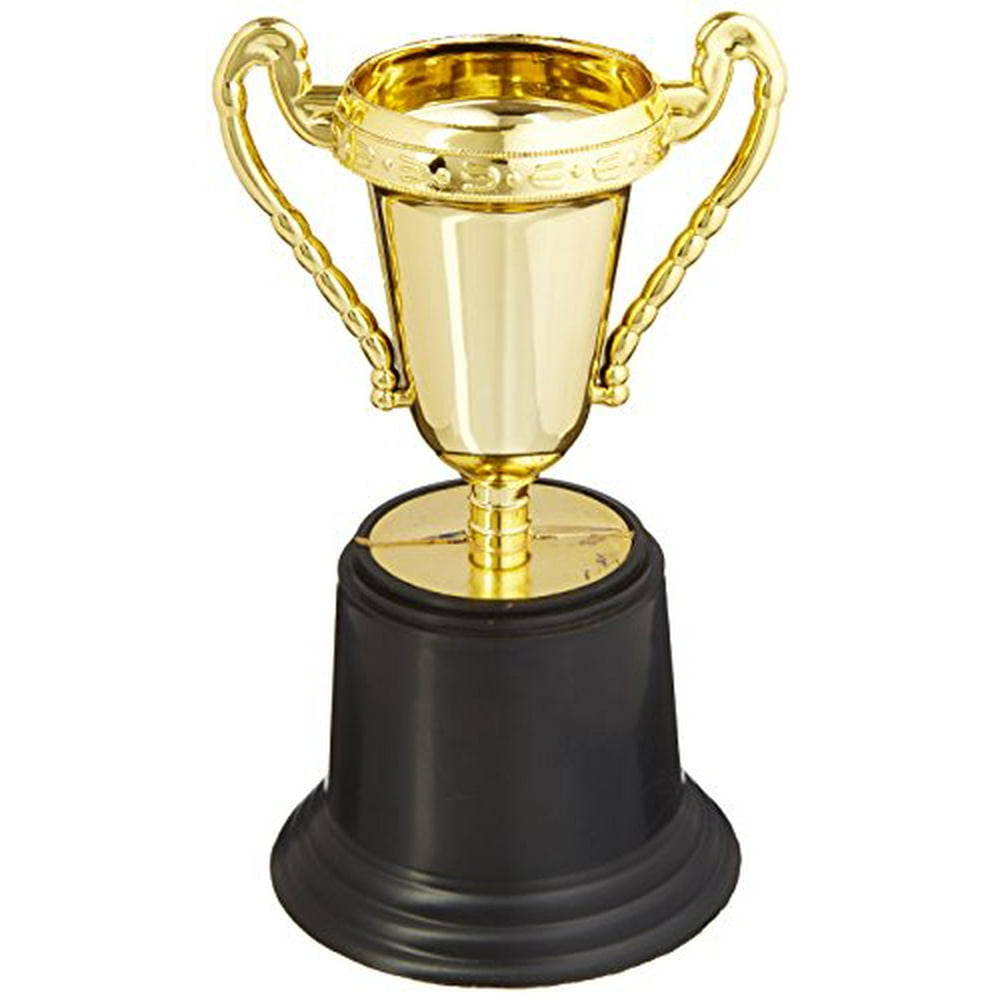 5" Gold Plastic Trophy 1 dozen - Walmart.com - Walmart.com