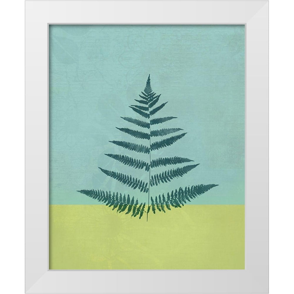 JMB Designs 12x14 White Modern Wood Framed Museum Art Print Titled ...