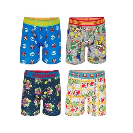 Super Mario 4 Pack Boxer Briefs - 8 - Walmart.ca