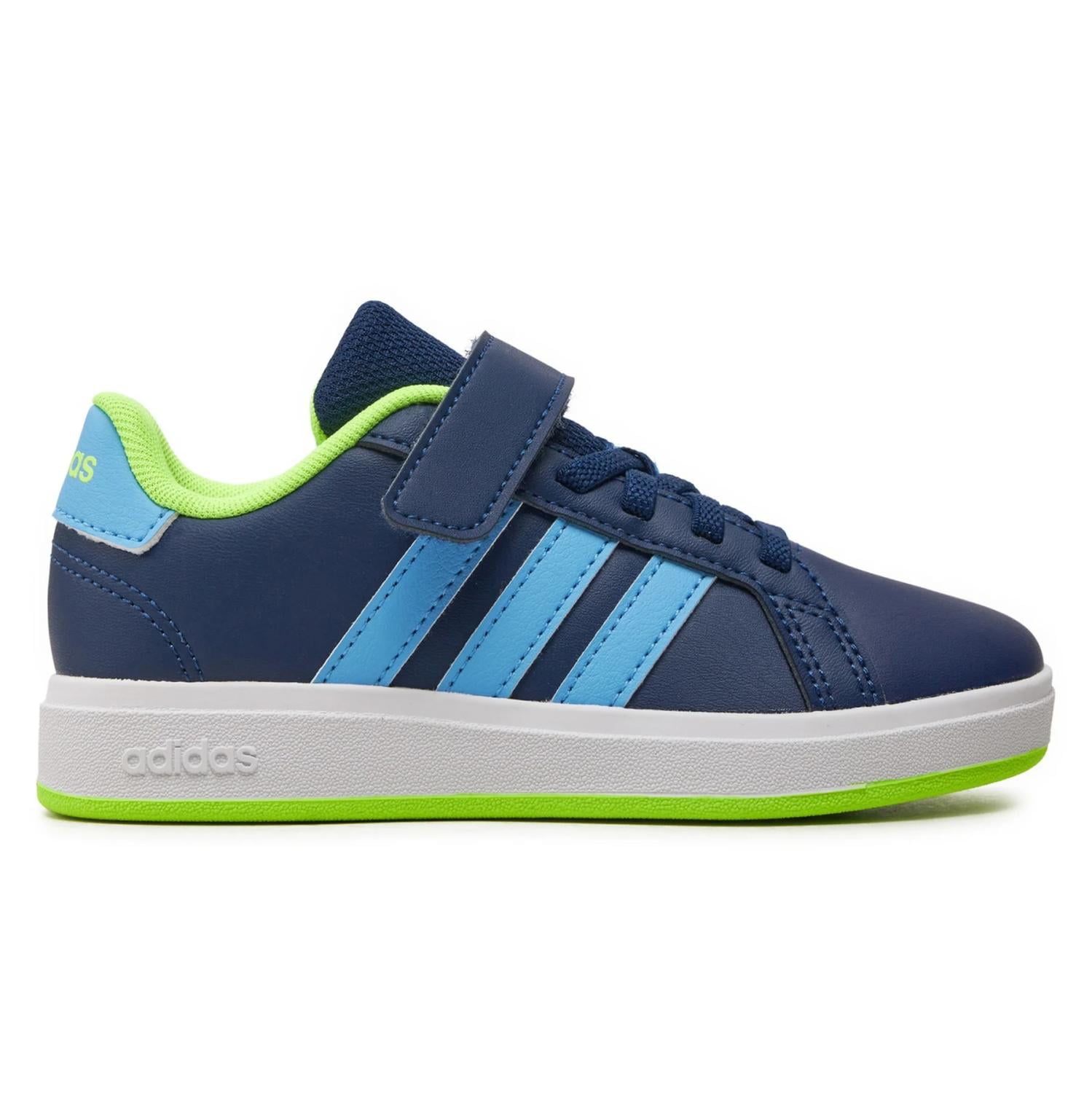 Tenis Adidas Grand Court 2.0 EL C para Niños. IE5994 azul marino 21 ...