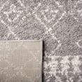 Area Rug 8x10 - Tulum Collection - Large - Grey & Ivory, Moroccan Boho ...