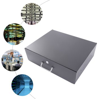 Buy 3U Data Network Rack Enclosure IT 19" Depth Drawer w/ Perforated ...