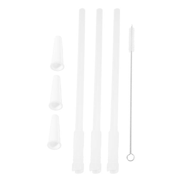 Straws Compatible Gallon Water Bottle , Reusable Adjustable Straws for ...