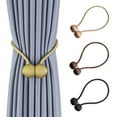 Strong Magnetic Curtain Buckle Curtain Tiebacks Magnetic Window Clips ...