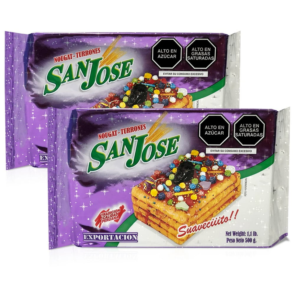 Turron de Dona Pepa San Jose 500 gr 2 Pack - Walmart.com - Walmart.com