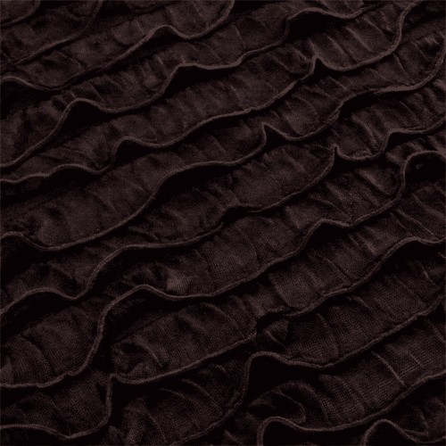 Dark Brown Ruffle Knit, Fabric By the Yard - Walmart.com - Walmart.com