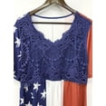 NYfairy Women's Plus Size 4th of July Patriotic Maxi Dress, Short ...