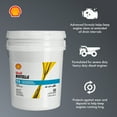 Shell Rotella T4 15W40 Diesel Engine Oil 18.9L Pail, Rotella T4 15W40 ...