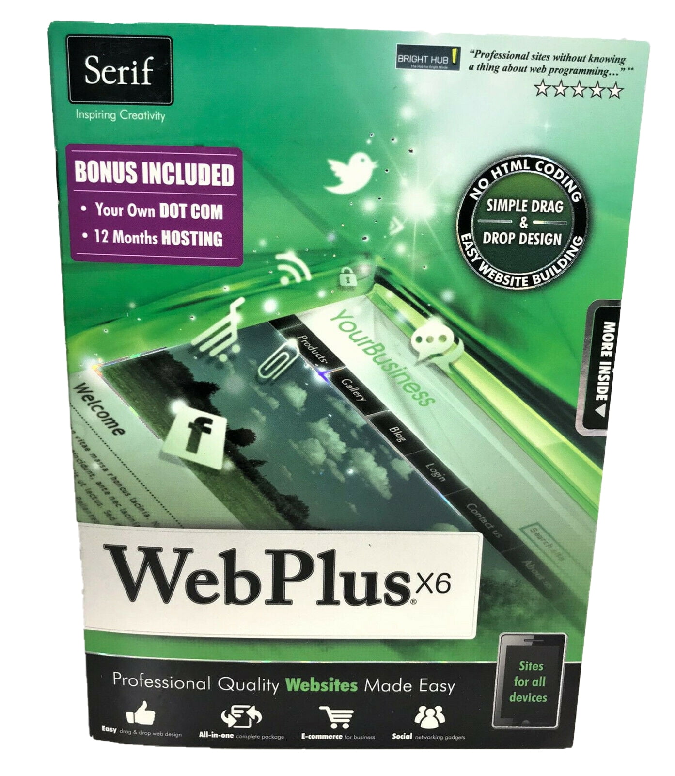 Serif WebPlus X6 - Walmart.com
