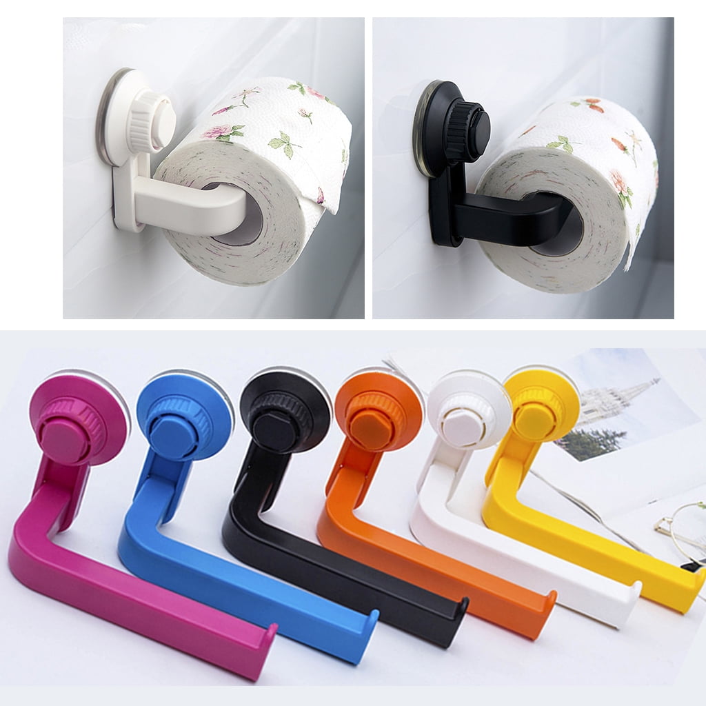 Bestyo Toilet Paper Holder Suction Cuptoilet Tissue Paper Roll Holder
