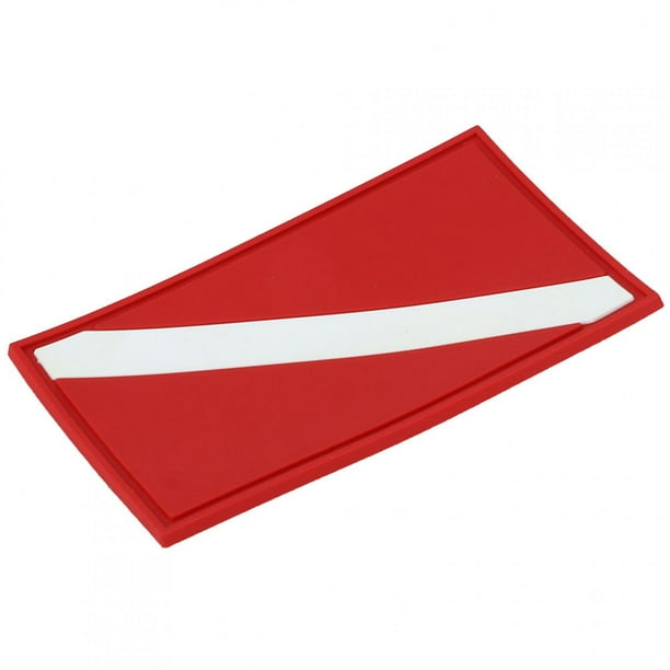 FLAMEEN Diving Flag Badge, Diver Down Badge Diving Flag Patch For ...
