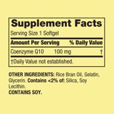 Spring Valley Rapid-Release CoQ10, 100 mg Softgels, 120 Count - Walmart.com