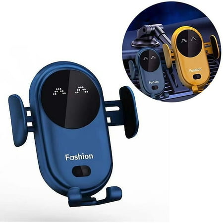 Smart Car Wireless Charger Phone Holder Car Wireless Auto-Sensing ...