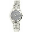 Bulova Women's Wrist Watch, Stainless Steel with Diamond Accents, Black ...