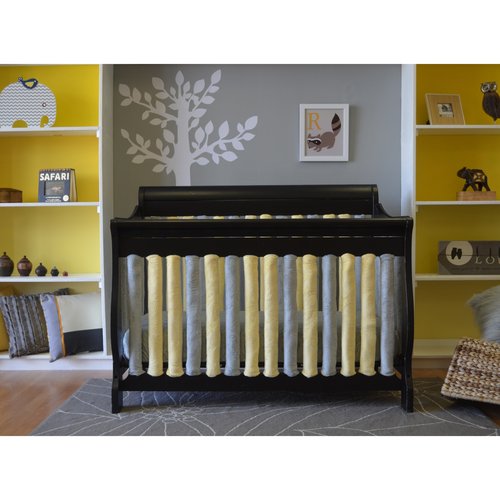 Vertical Crib Liners, Breathable Soft Crib Bumper Pads, Suit For Baby ...