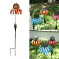 Bird Feeder Coneflower Feeder with Stand for Outside Squirrel Proof ...