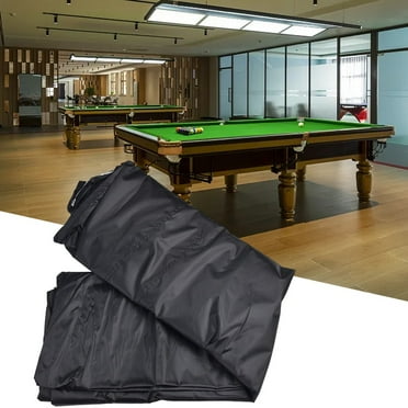 Hathaway 7-8 ft. Pool Table Dust Cover, Black, 48 in wide - Walmart.com