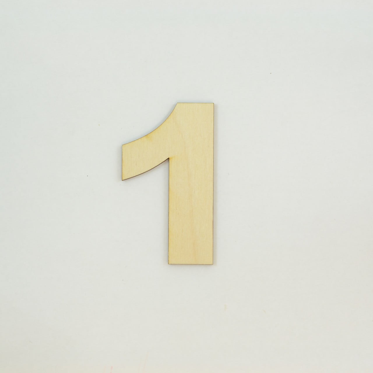 1 Pc, 10 Inch X 1/4 Inch Wood Numbers 1 In The Arial Font Great For ...