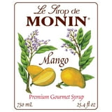Monin Mango Syrup, Tropical Flavor, Perfect for Cocktails and Beverages ...