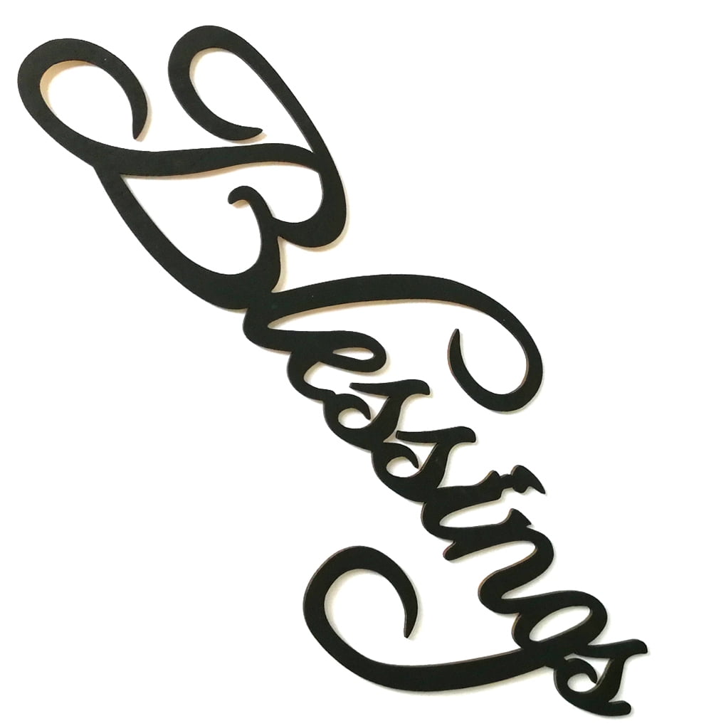 Dido Family Memories Blessings Letter Wooden Wall Sticker Wood Hanging ...