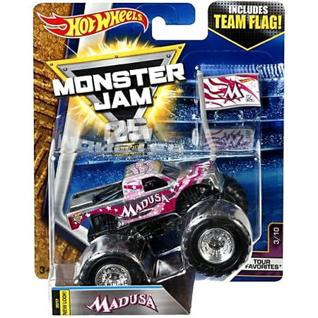 UPC 606583838735 - Hot Wheels Monster Jam 25 Madusa Die-Cast Car ...