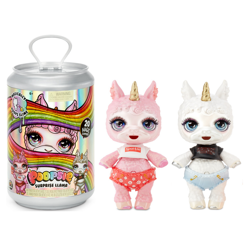 Poopsie Slime Surprise Llama: Bonnie Blanca or Pearly Fluff, 12" Doll ...