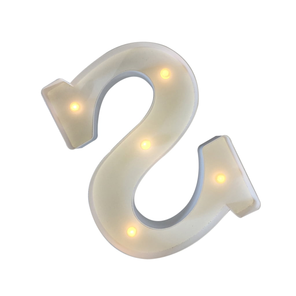 12 '' Marquee Letter Light Alphabet Sign Gloria LED Señal | Walmart en ...