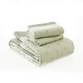 Pangushan 100 Cotton Quilt Set King Size 3pcs Botanical Elegant