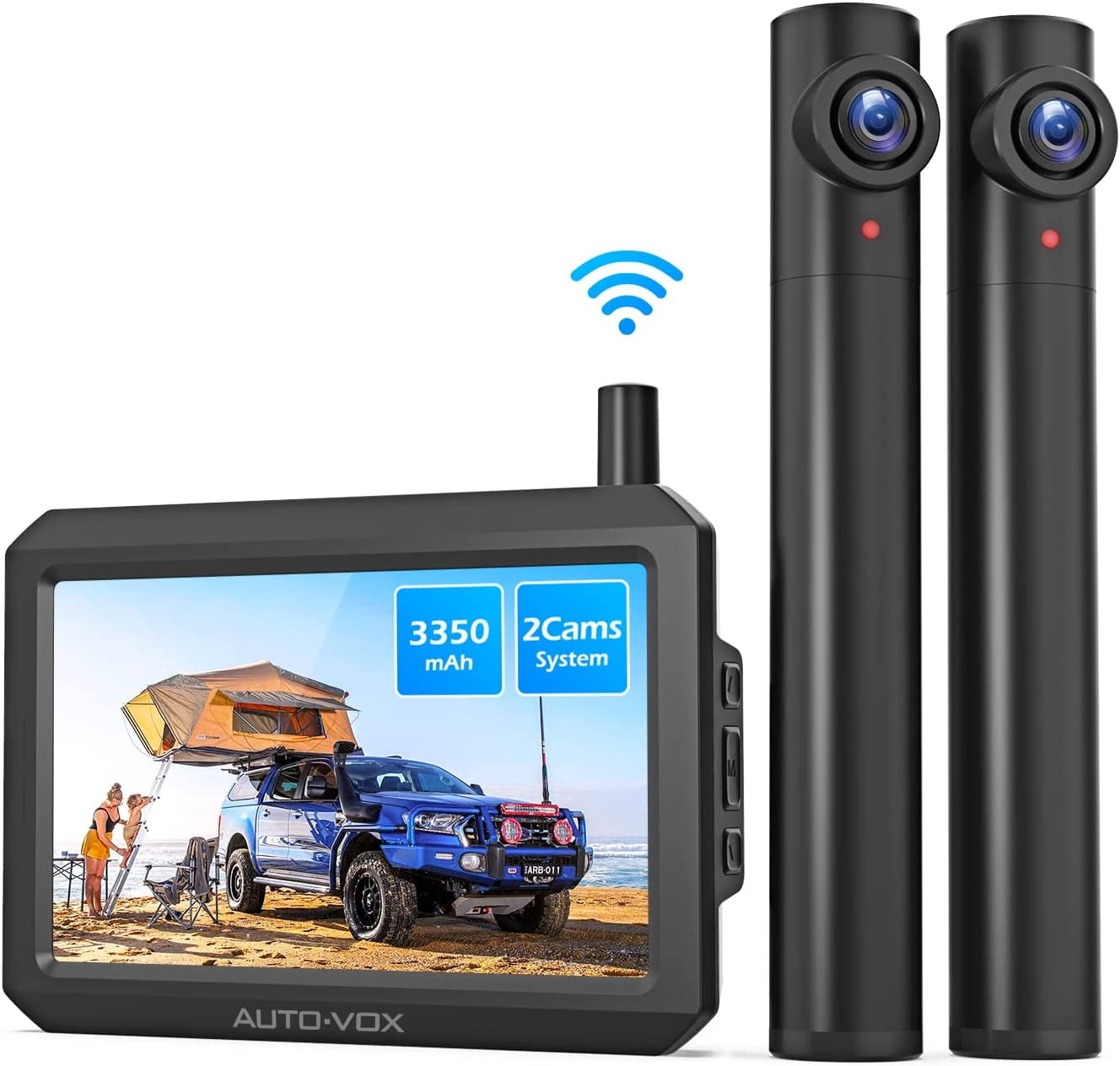 Buy AUTO-VOX TW1 Wireless Backup Camera for Truck.RV, Vehicle Front ...