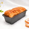 Shiogb Basics Rectangular Baking Bread Loaf Pan, Non-Stick Baking Bread ...