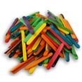 Krafty Kids Colored Craft Sticks - Mini, 1/4" W x 2-1/8" L, Assorted ...