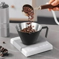 2 Pcs Stainless Steel Espresso Cups with Handle, Double Spout Metal ...