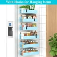 HuggieGems 6 Pack Magnetic Spice Storage Rack Organizer for ...