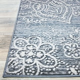 Couristan Nirvana Topiary Greystone Area Rug - Walmart.com