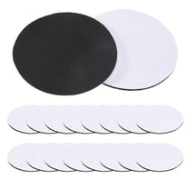 35Pcs Round Sublimation Blank Coasters Cup Mat Heat Transfer Coaster ...