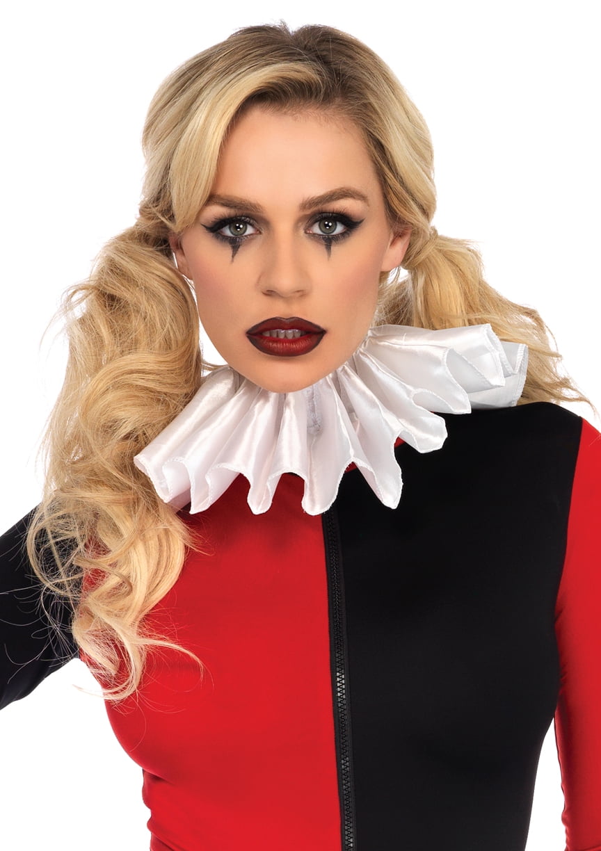 White Ruffle Clown Collar - Walmart.com - Walmart.com