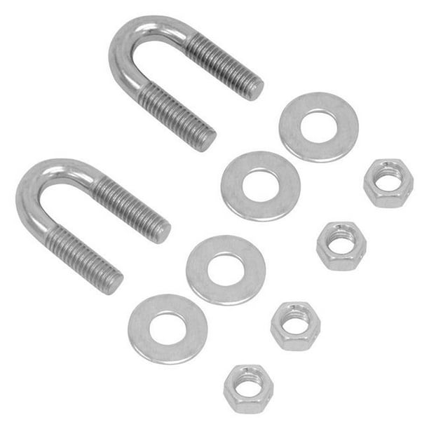 U-Bolt Package for Attaching Chain - Walmart.com - Walmart.com