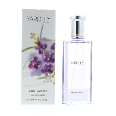 Yardley London April Violets Eau De Toilette Spray for Women 4.2 oz ...