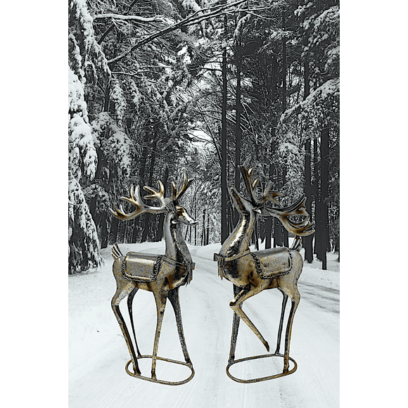 Black Metal Reindeer