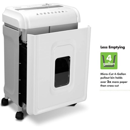 High-Security 8-Sheet Micro-Cut Paper, CD/DVD and Credit Card Shredder ...